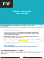 Como Gerar Termo de Compromisso de Estágio | PDF