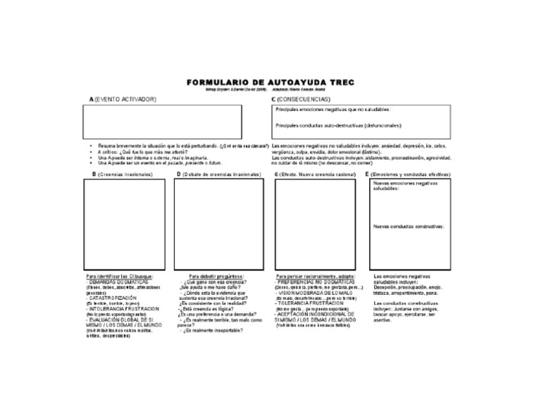 TREC plantilla | PDF