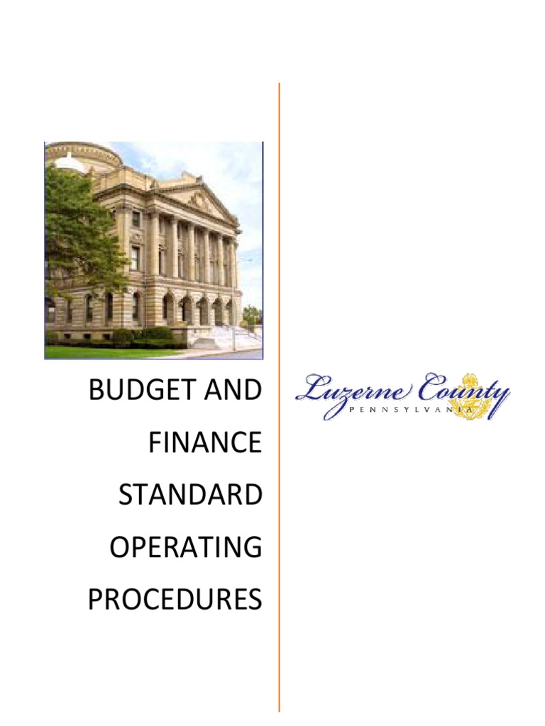 SOP Manual | PDF