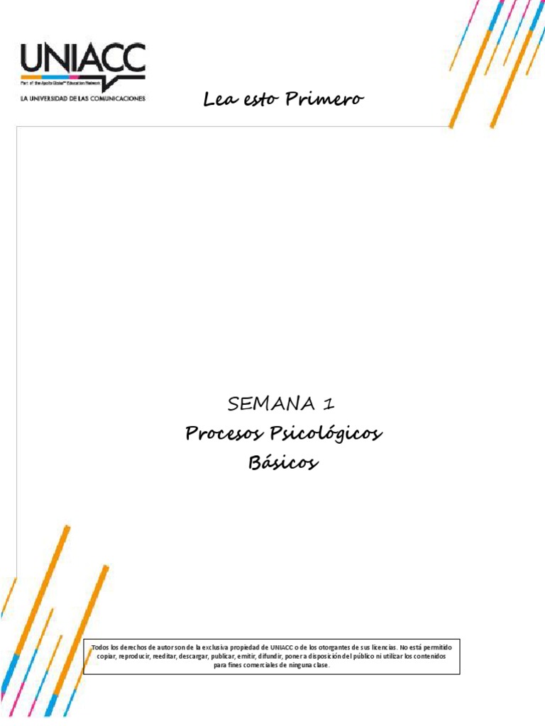 Procesos Psicologicos Basicos | PDF