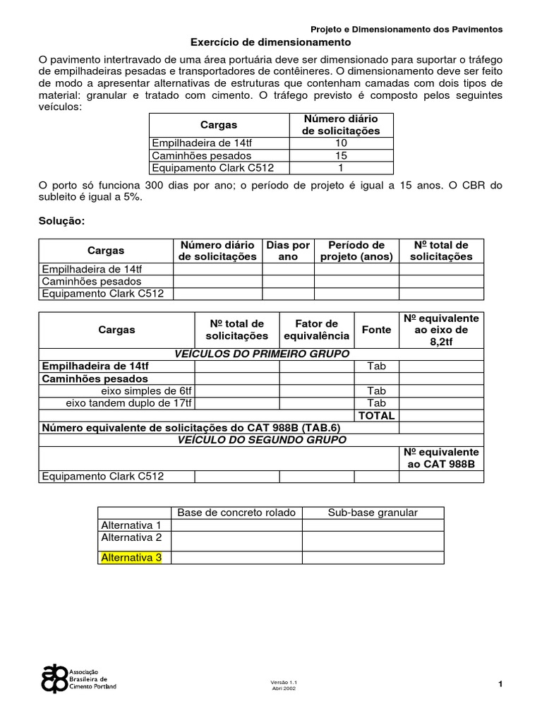 Solucao Do Exercicio - em Branco Set 21 | PDF