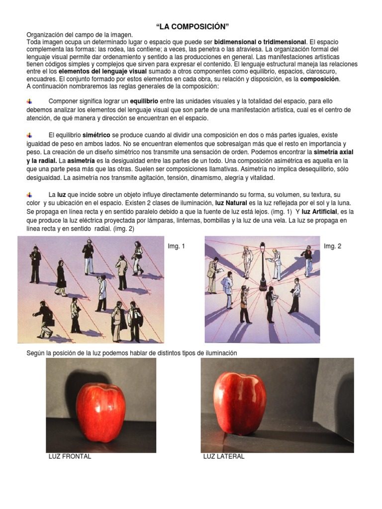 Reglas de Composición Visual en Arte | PDF | Perspectiva (Gráfica ...
