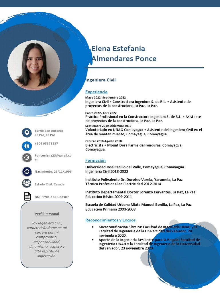 CV Elena Almendares 2022 | PDF