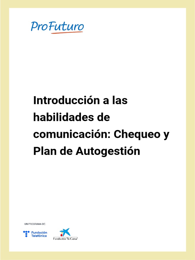 M2 - CPA - Intro A Las Habilidades de Comunic | PDF