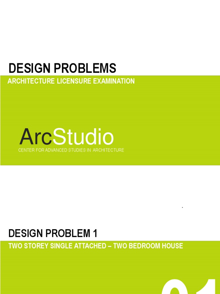 Design Problems | PDF | Pedestrian Infrastructure | Architectural Design