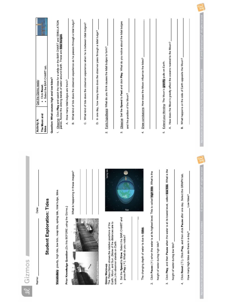 Tides Gizmos 2 To 1 | PDF