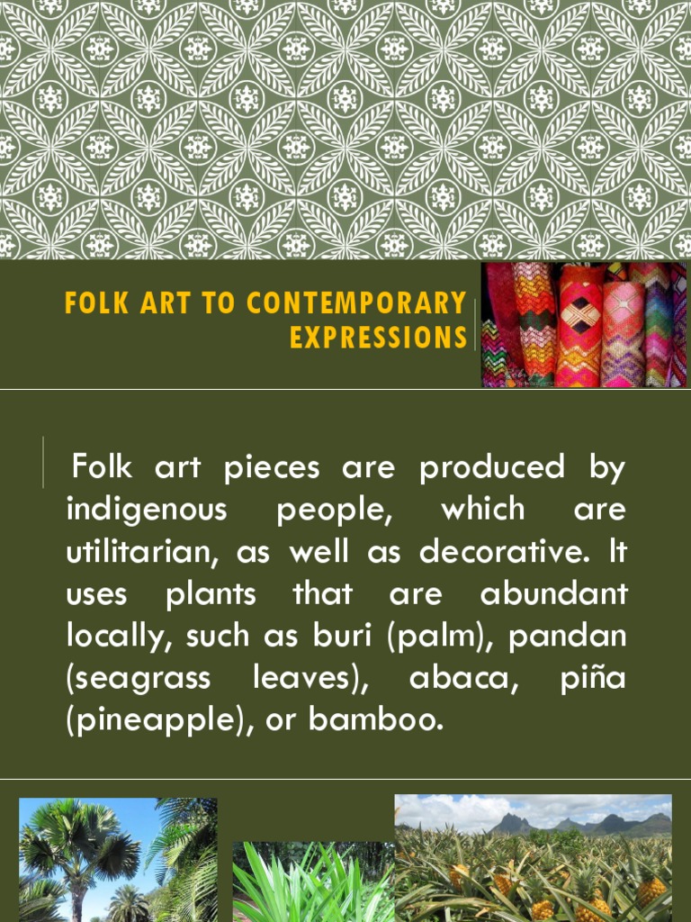 Philippine Folk Art and Contemporary Crafts | PDF | Home & Garden