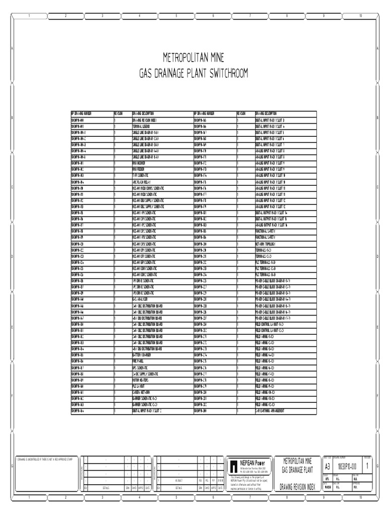 Electrical Drawings Combined 18030P10 | PDF