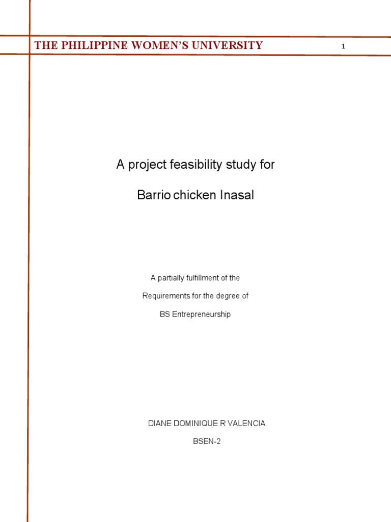 Barrio-Chicken Inasal Business Plan | PDF