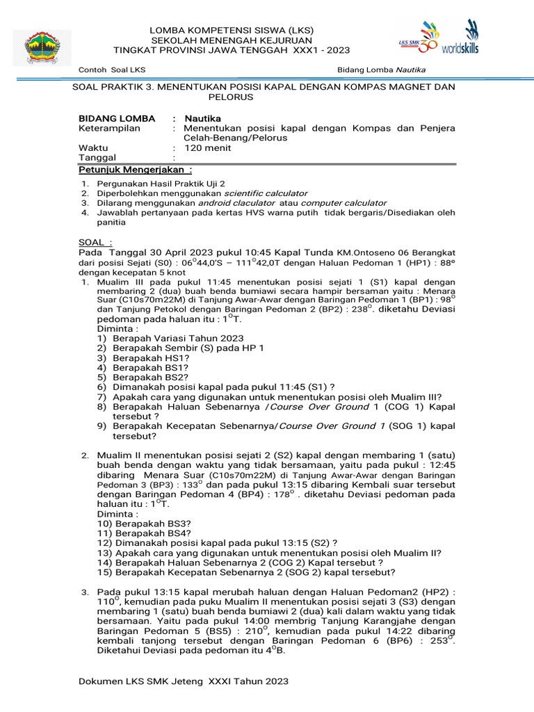 Muhammad Ilham Andriansyah - 3. SOAL UJI PRAKTIK 3 | PDF