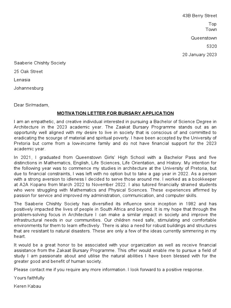 How To Write Application Letter | PDF