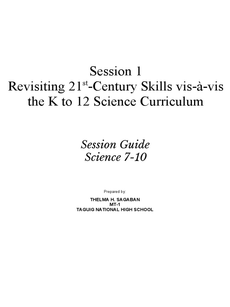 Sample Session Guide | PDF