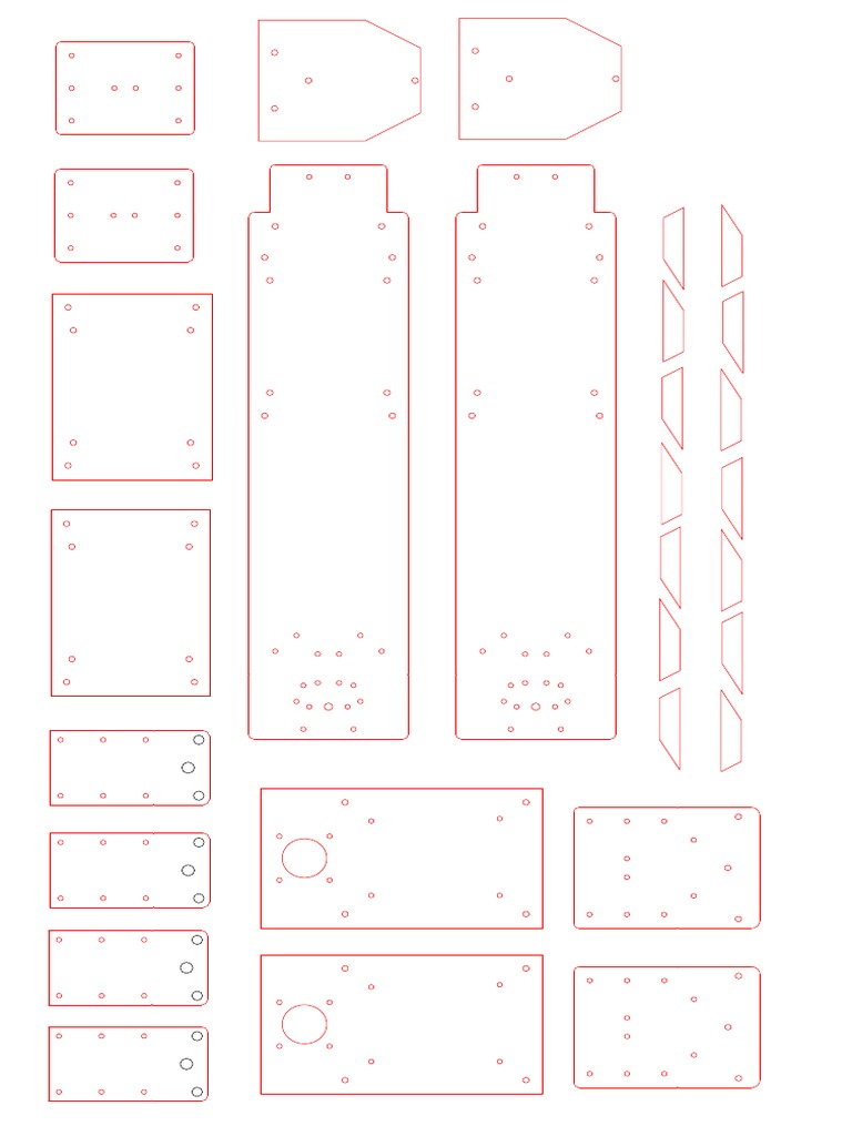 Laser Cutting Plan 122 X 80 | PDF