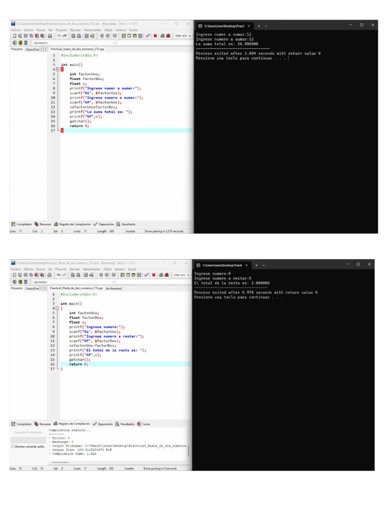 Practicas Algoritmos | PDF