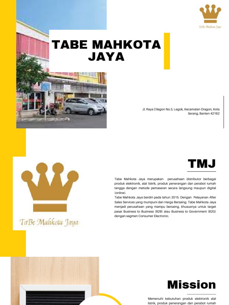 Tabe Mahkota Jaya | PDF
