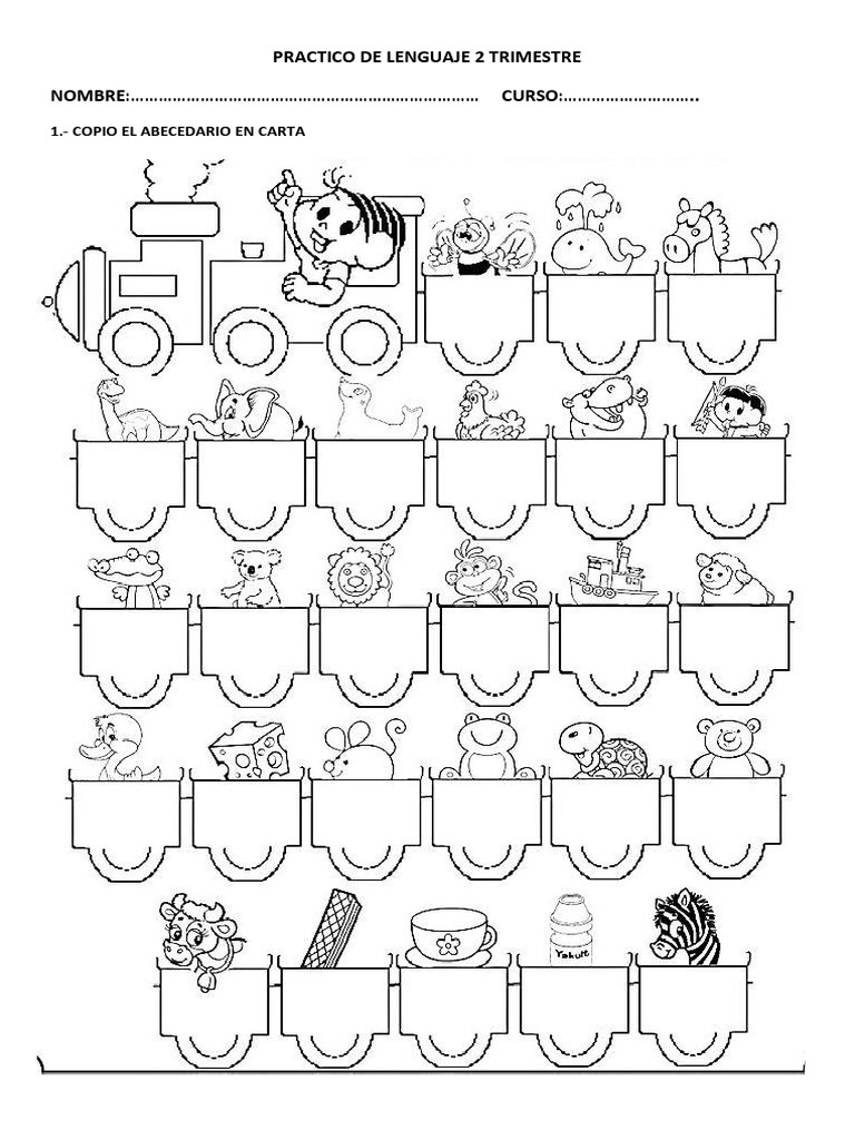 Practico de Lenguaje 3 Trimestre | PDF