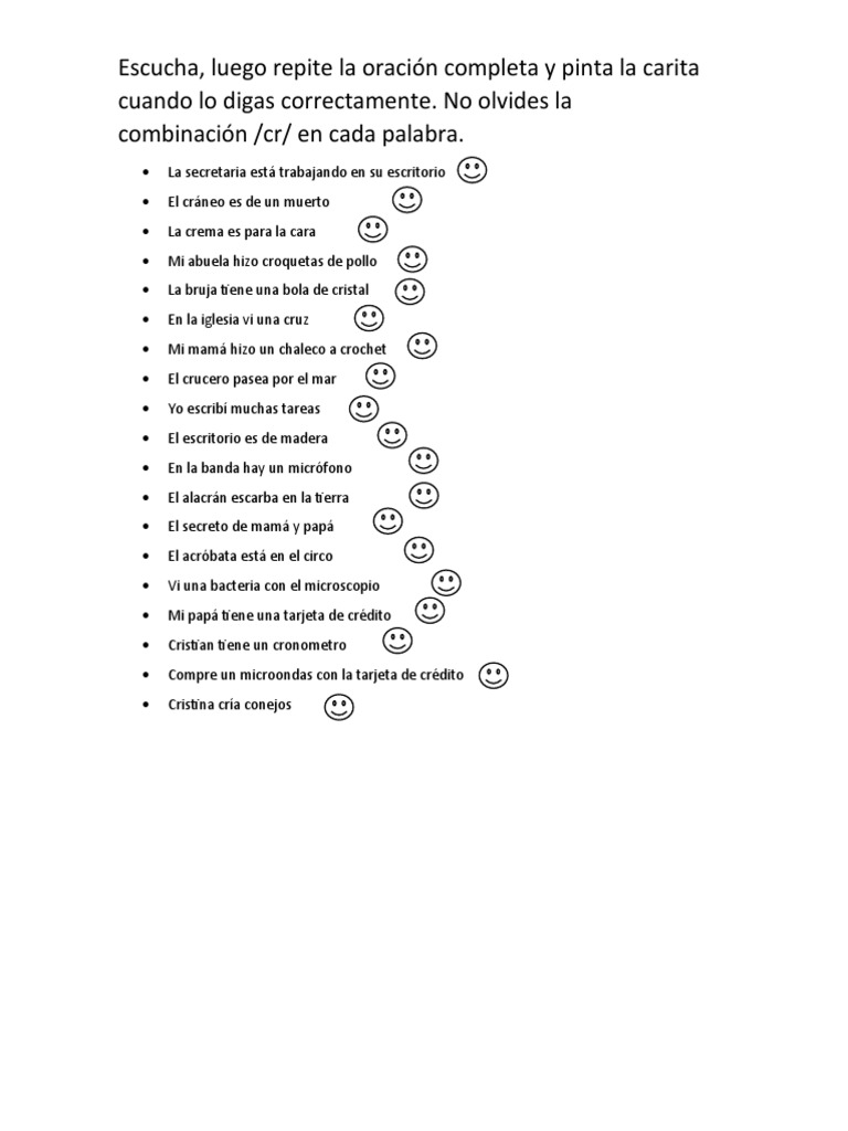 Oraciones CR | PDF