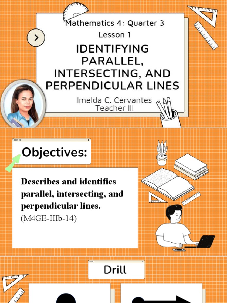 Math 4_quarter 3_lesson 1_kinds of Lines | PDF