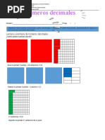 15 Representación Gráfica de Números Decimales | PDF