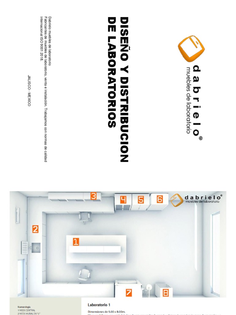 Diseño y Distribucion de Laboratorios | PDF | Tecnología