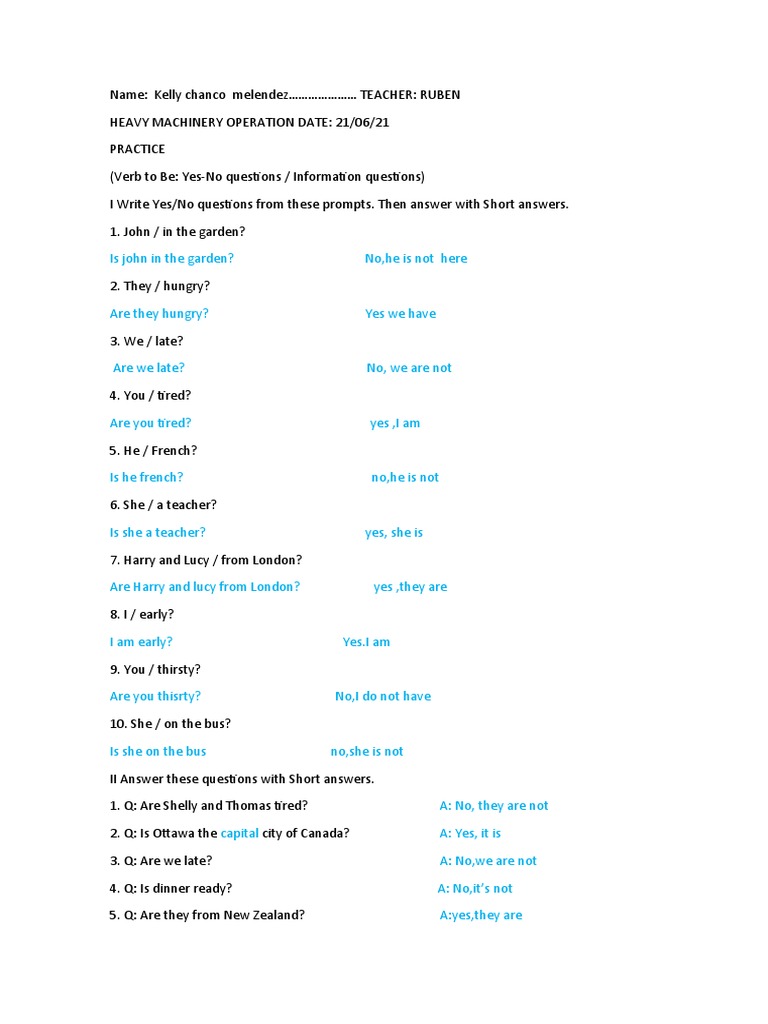 1 Ingles Practica | PDF