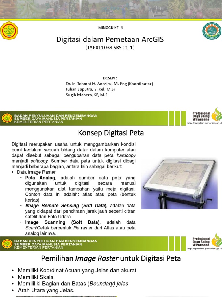 Digitasi Peta dalam ArcGIS dan Koordinat | PDF