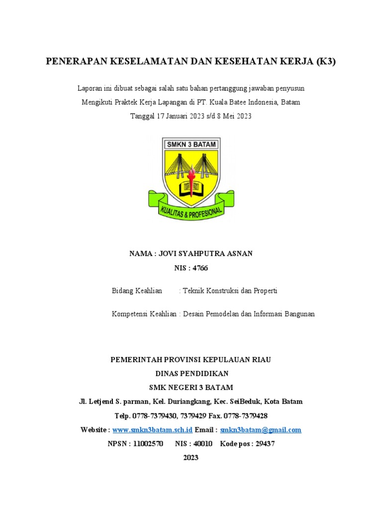 Laporan Sekolah | PDF