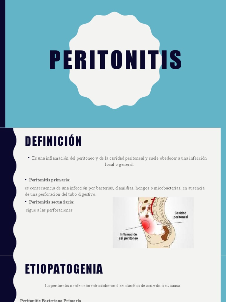 Peritonitis | PDF