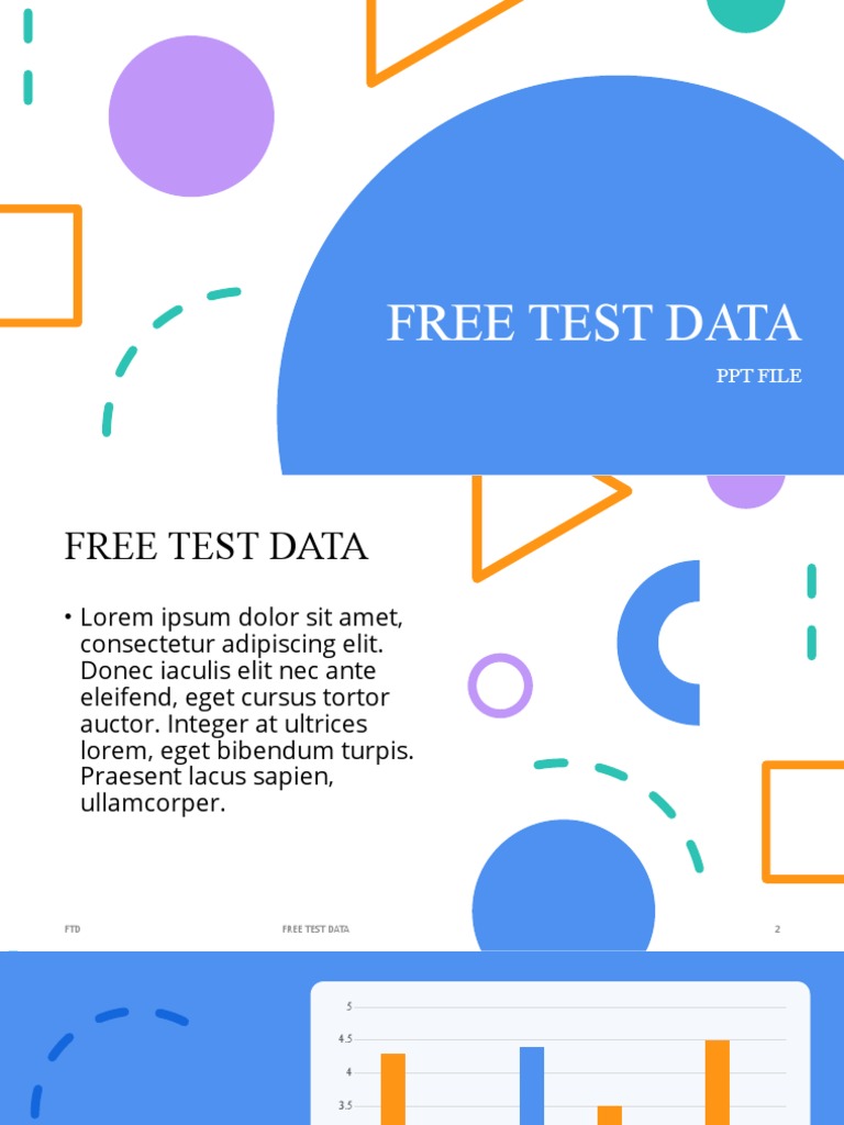 Free Test Data 100KB PPTX | PDF