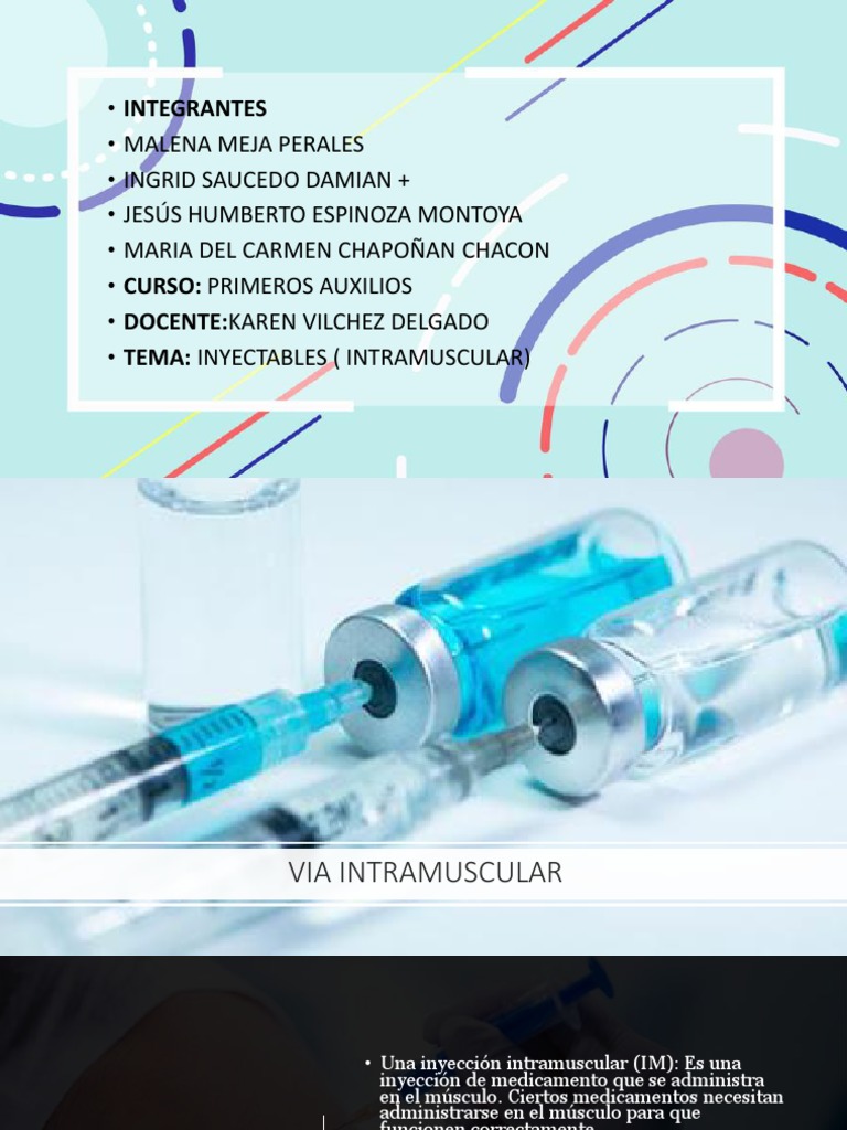 INTRAMUSCULAR | PDF