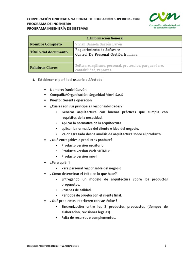 Formato para La Entrega Proyecto DG | PDF