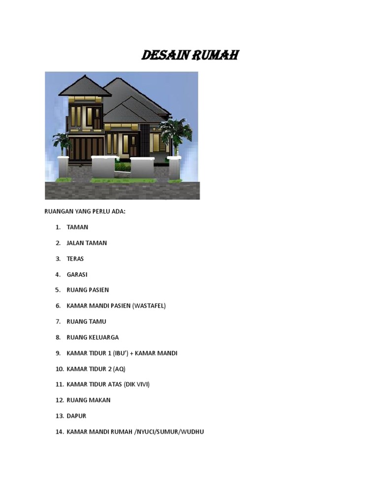 Desain Rumah | PDF