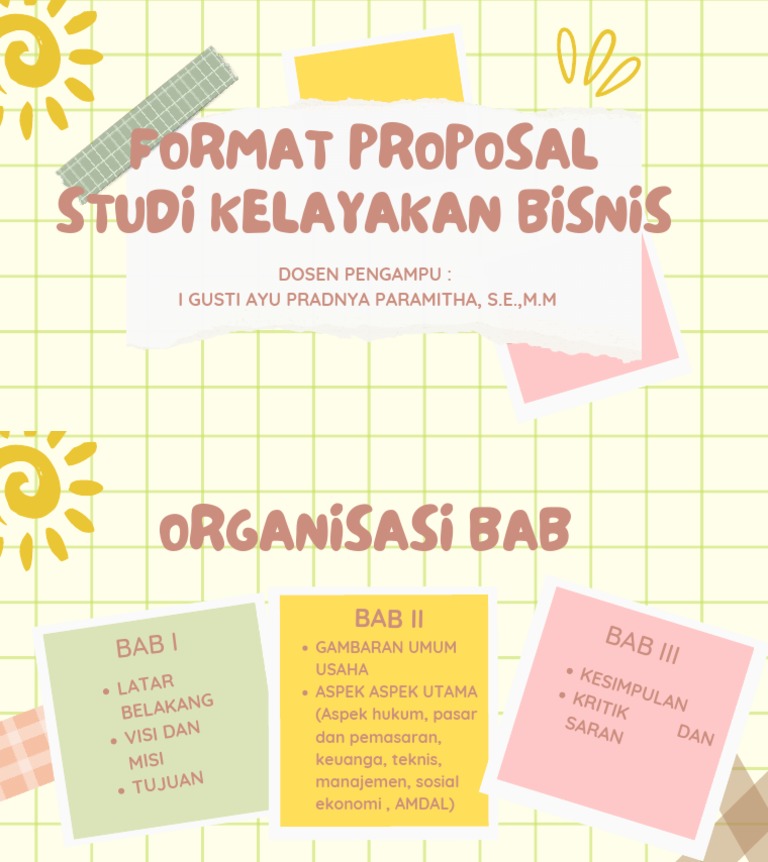 Format Susunan Proposal SKB | PDF