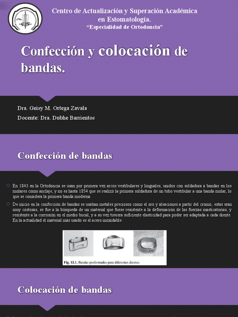 Confección y Colocación de Bandas | PDF