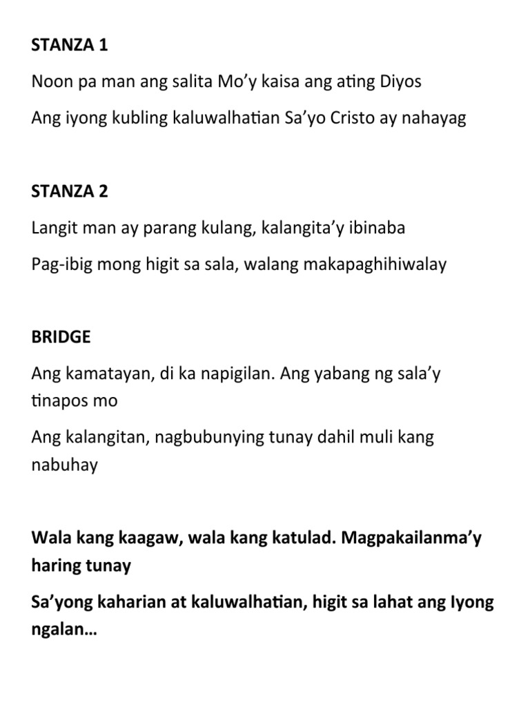 Pangalan Na Kay Ganda | PDF