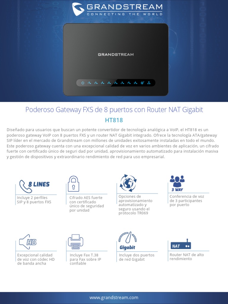 Datasheet Ht818 Spanish | PDF