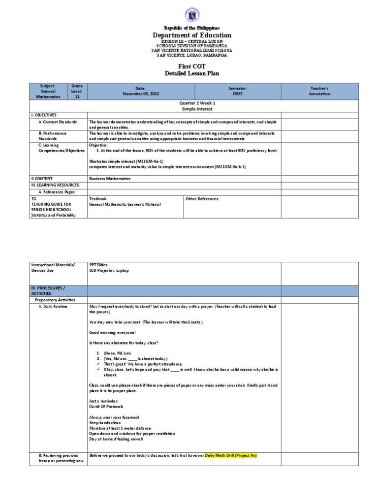 Calculating Simple Interest | PDF | Interest | Interest Rates