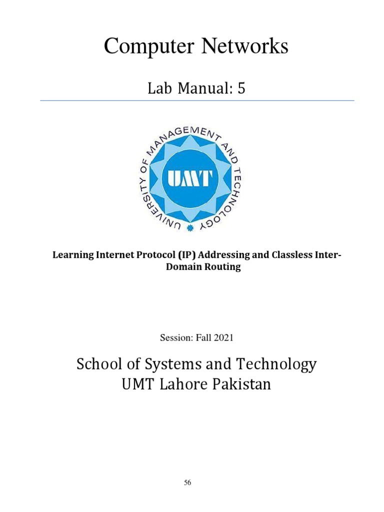 CN Lab-5 | PDF | Ip Address | Computer Engineering