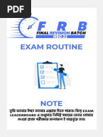 ACS HSC 25 Final Revision Batch Routine - Google Drive | PDF