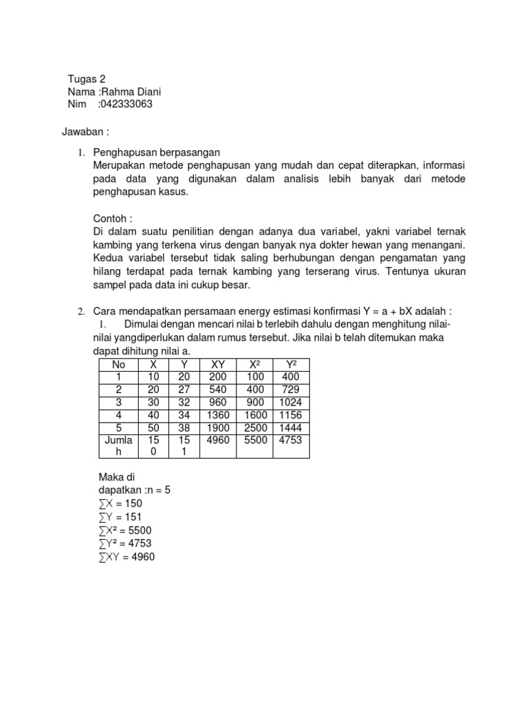 Tugas 2 Analisis Dan Visualisasi Data | PDF