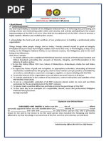 PNP Integrity and Professionalism Pledge | PDF | Integrity | Police