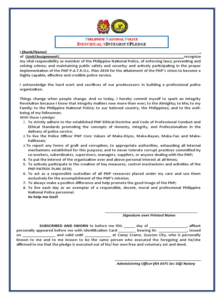 IP For PNCO | PDF | Police | Justice