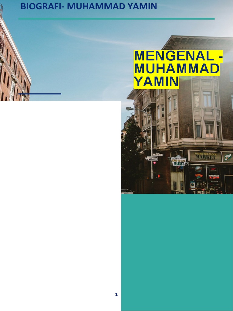 Muhammad Yamin | PDF
