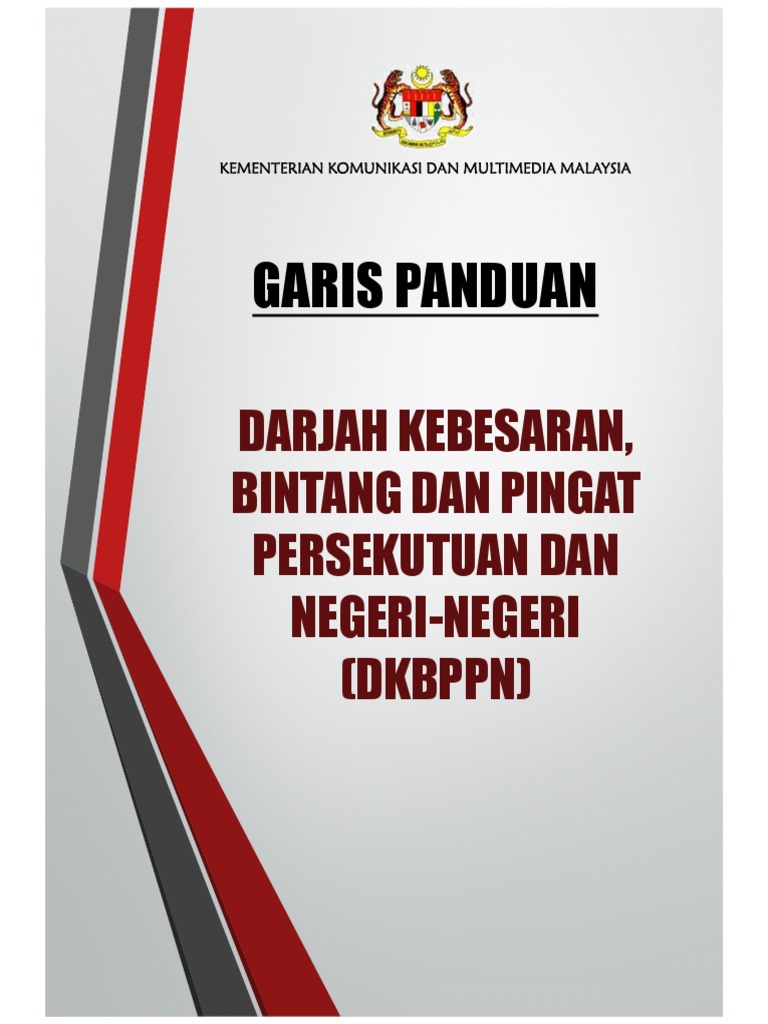 Panduan Penganugerahan Pingat Kebesaran | PDF