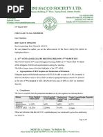 Thuto SACCOS Annual Report 2022/2023 | PDF | Cooperative | Credit Union
