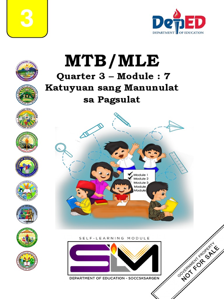Mtb-Mle 3 Quarter 3 Module 7 | PDF