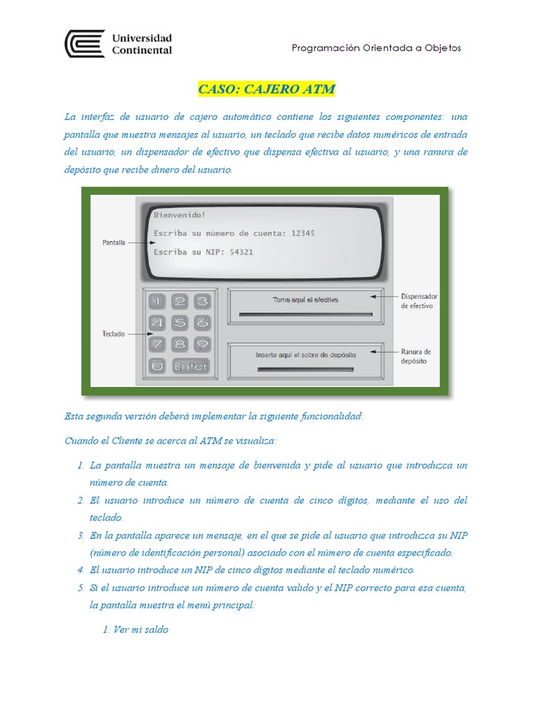 Pa03 Programación Orientada A Objetos Descargar Gratis Pdf Usuario Informática Gestión