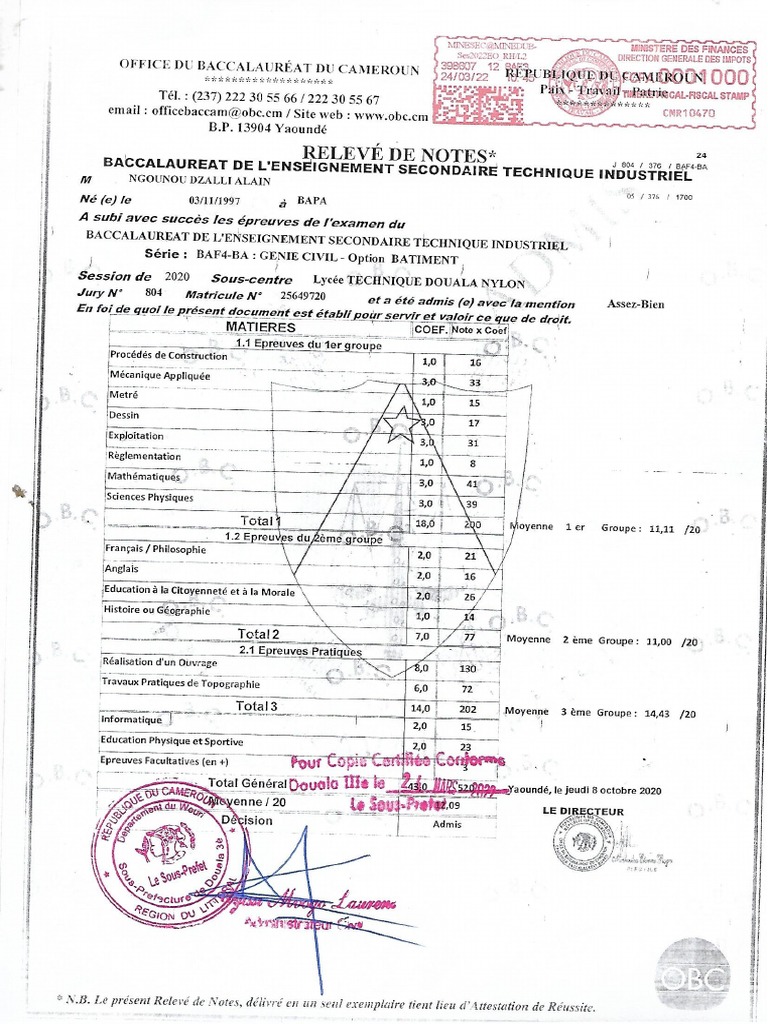 Releve Bac | PDF