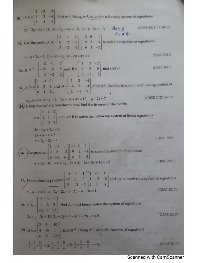 Determinants Assignment | PDF Determinants Assignment | PDF