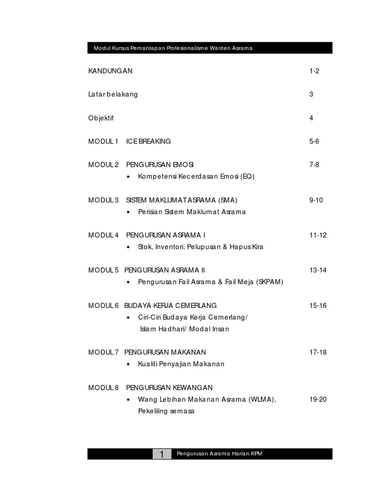 Modul Asas 2 | PDF